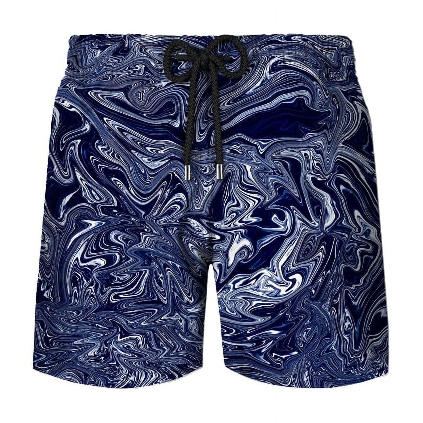Abstract Graffiti Men’s Summer Beach Short Pants Hawaii Beach Swimming ...