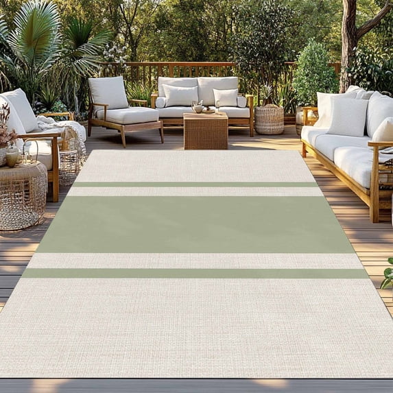 Abstract Gray Green Color Block Indoor Outdoor Rugs 6x9 Ft, Vintage ...