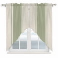 Abstract Gray Green Color Block Swag Curtain Valance for Window 2 ...