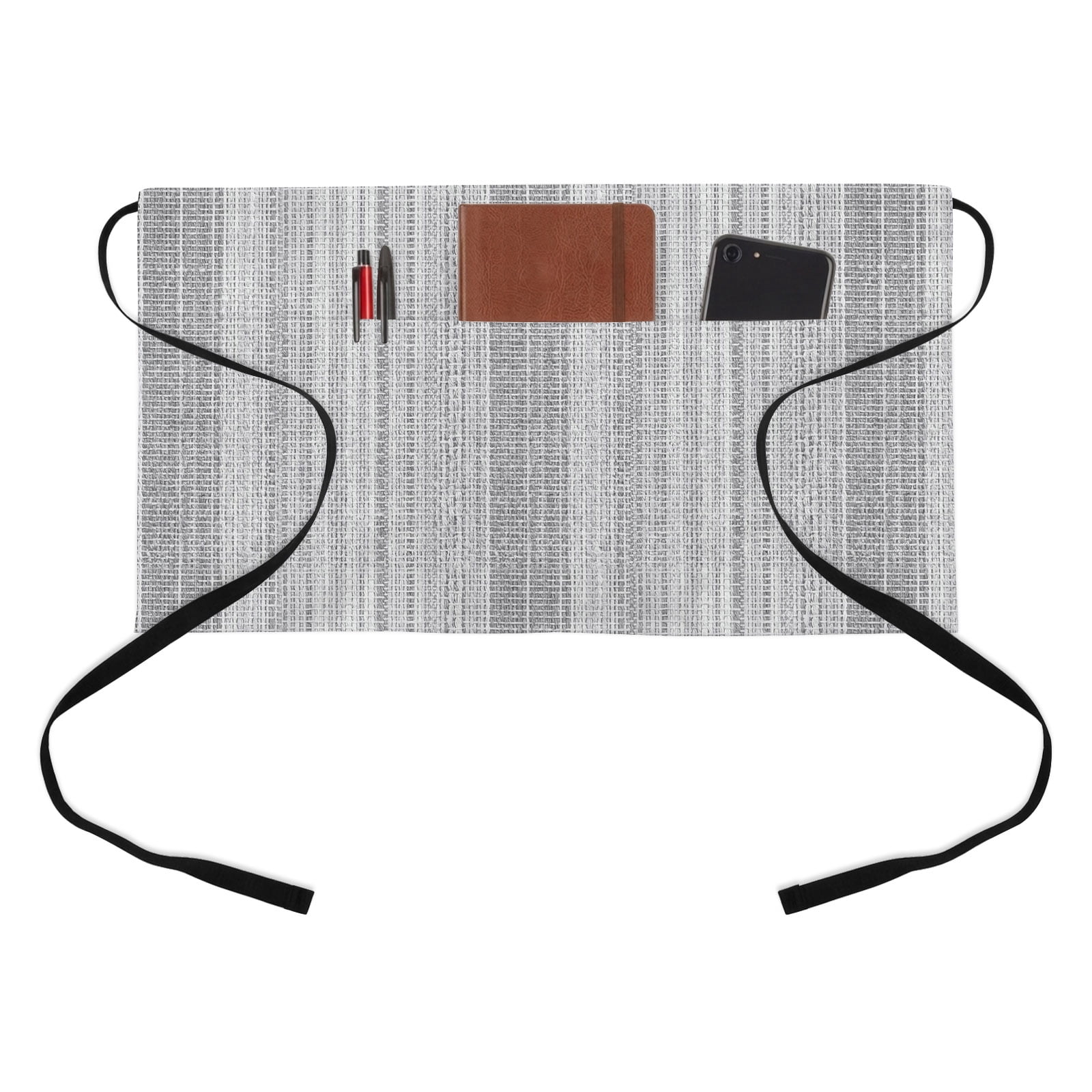 Abstract Gray Kitchen Restaurant Half Waist Apron, Rustic Farmhouse ...