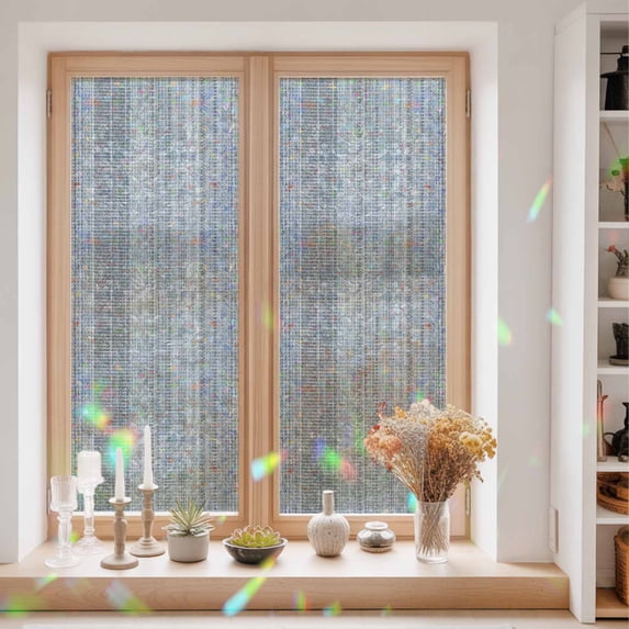 Abstract Gray Window Privacy Film Rustic Farmhouse Minimalist Grey ...