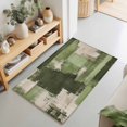 Abstract Green Color Block Graffiti Rectangle Area Rug 2x3ft,Living ...
