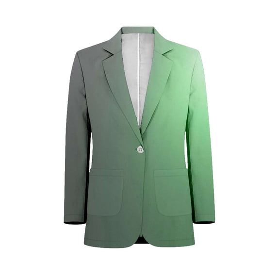 Abstract Green Gray Gradient Mens Suits Shawl Collar Slim Fit Suit Mens ...