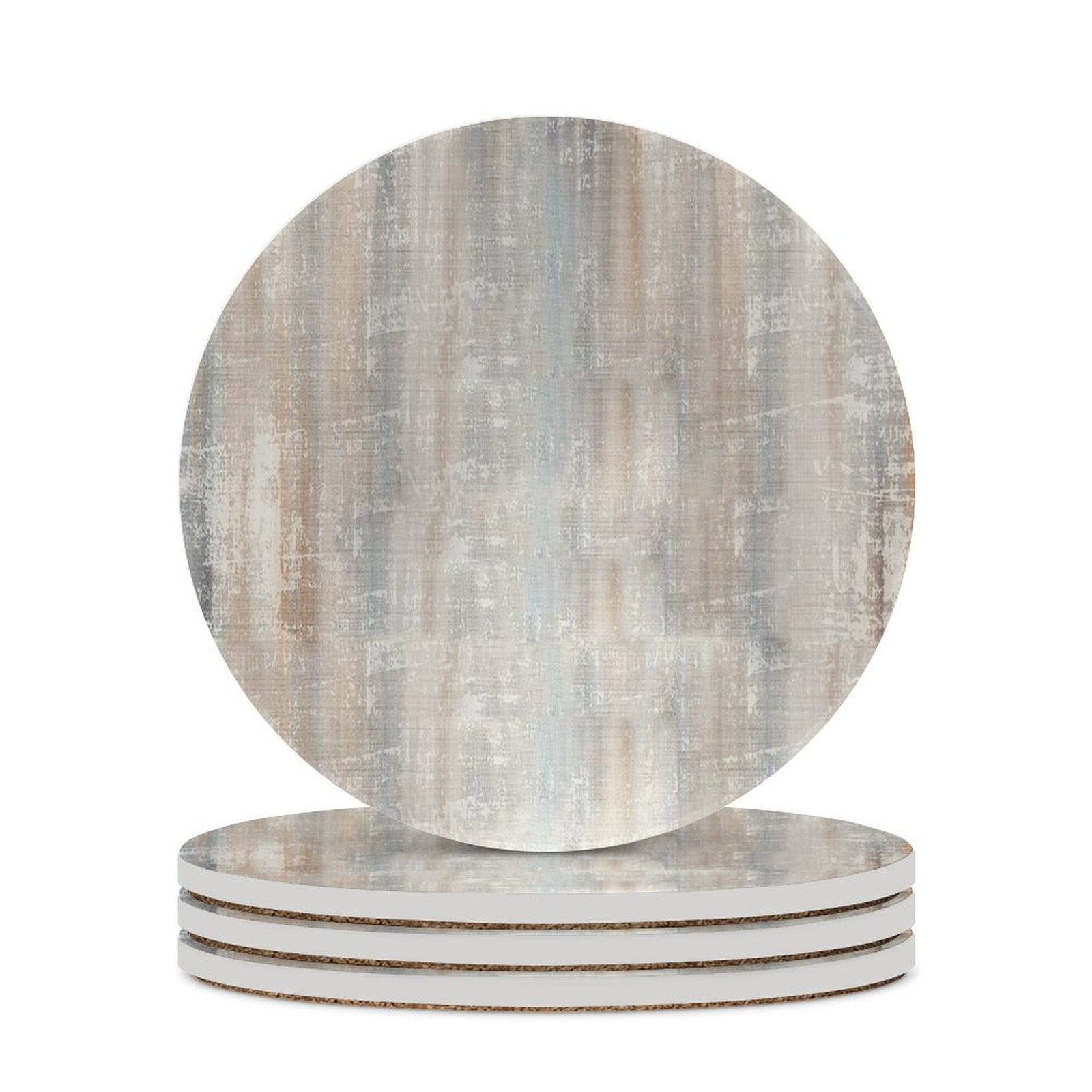 Abstract Grey Art Ceramic Coasters Absorbent Coasters for Drinks ...
