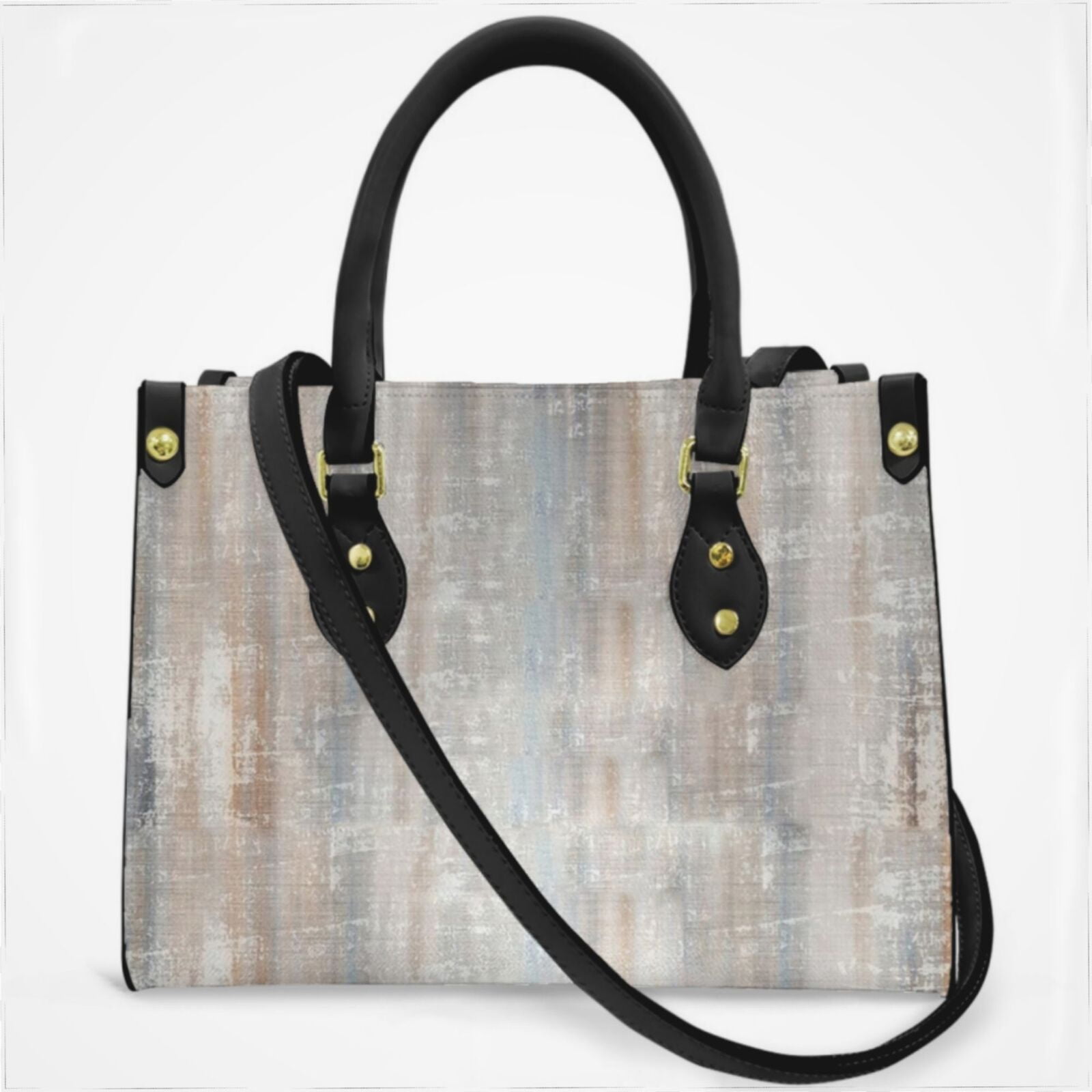 Abstract Grey Art Cross Body Bags For Women Small Leather Female ...