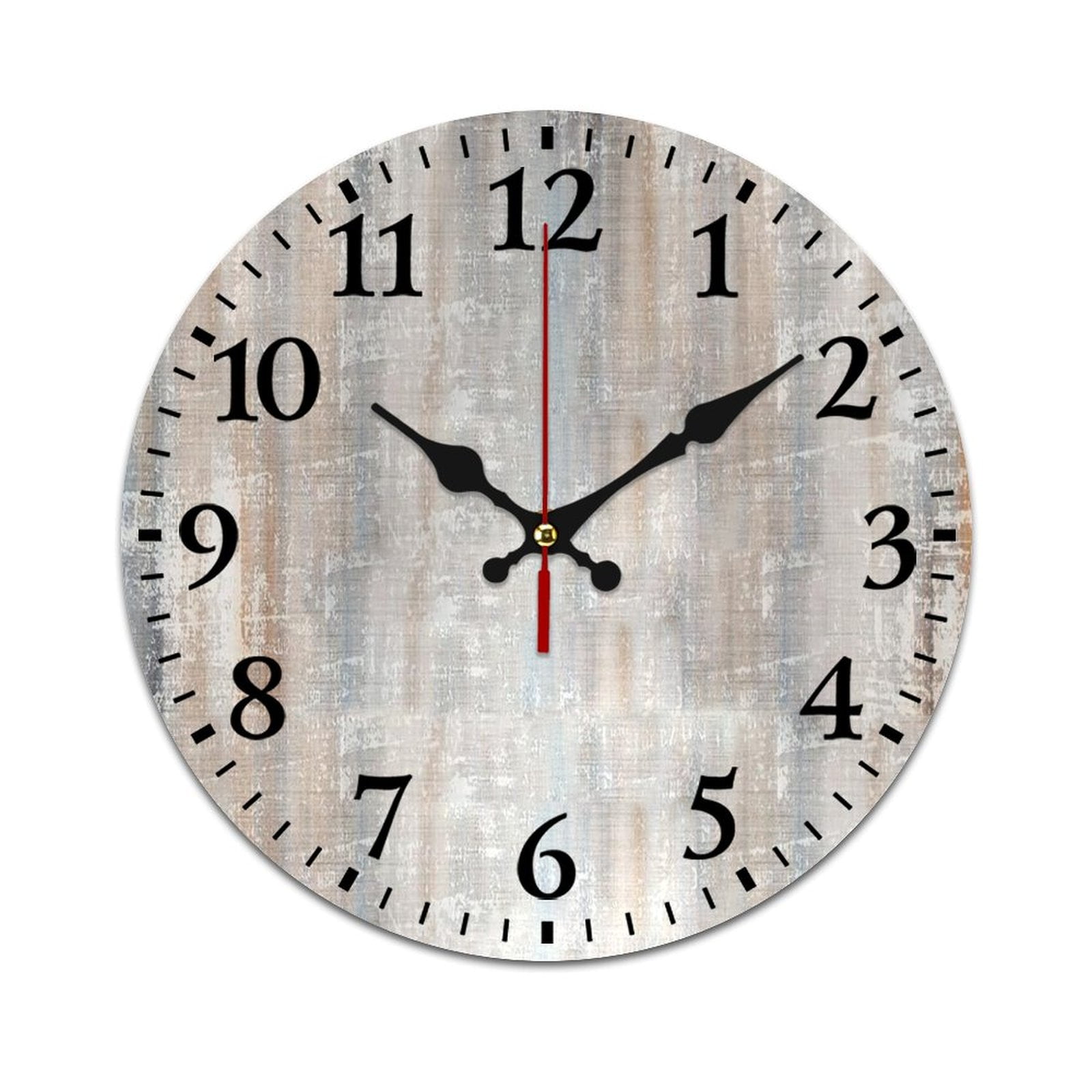 Abstract Grey Art Wall Clock Modern Design Clocks Wall Hanging Home ...
