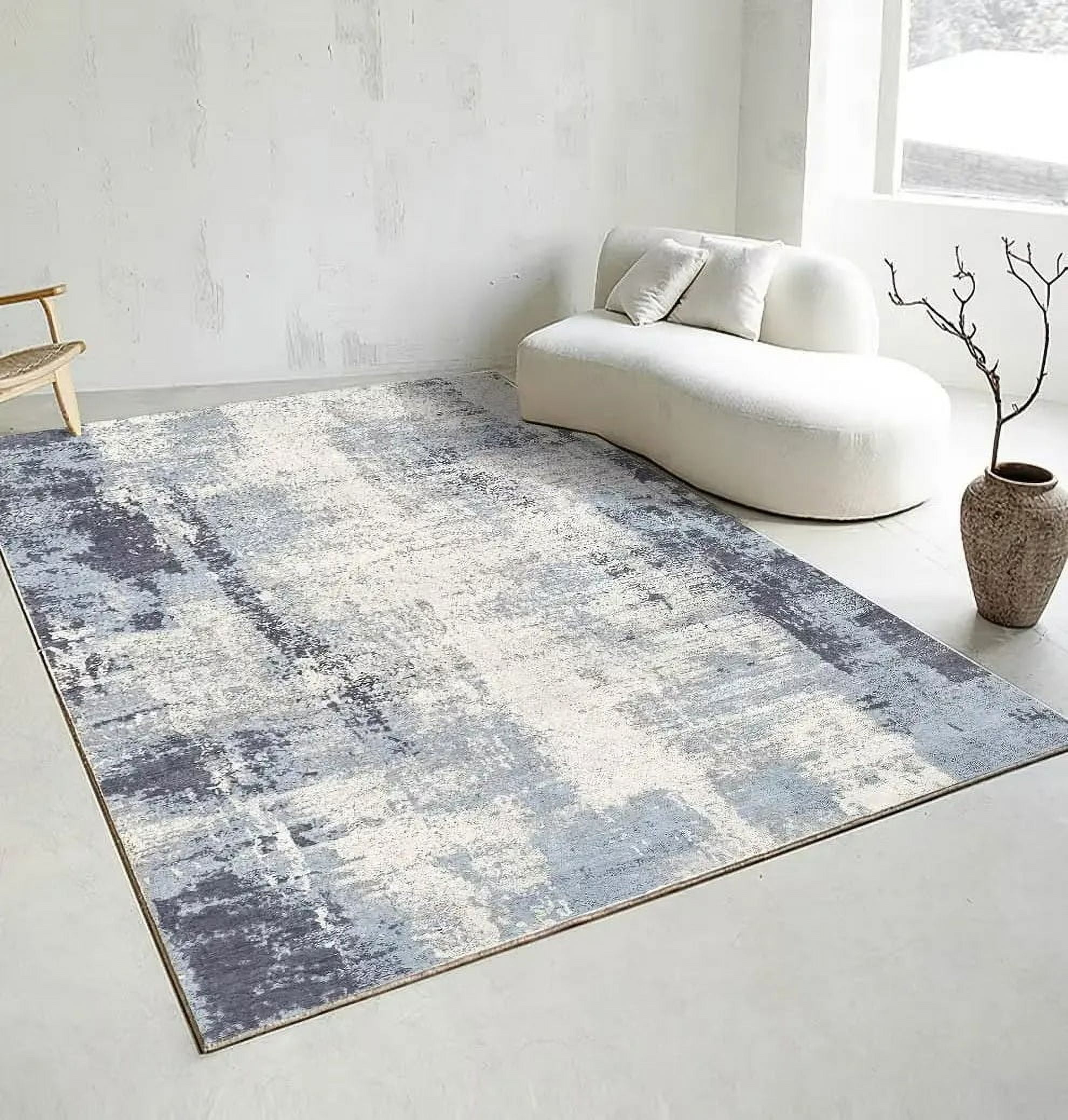 Abstract Grey Carpets for Living Room Decoration Dirty-resistant ...