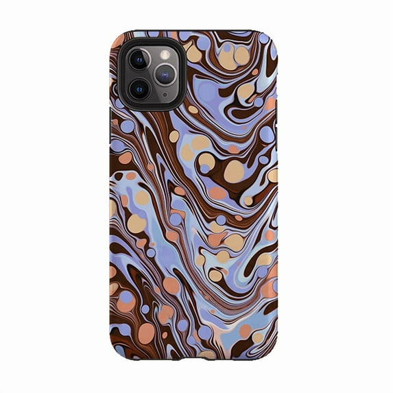 Abstract Groovy Colorful Twist Pattern Art iPhone Case 17 16 15 14 13 ...