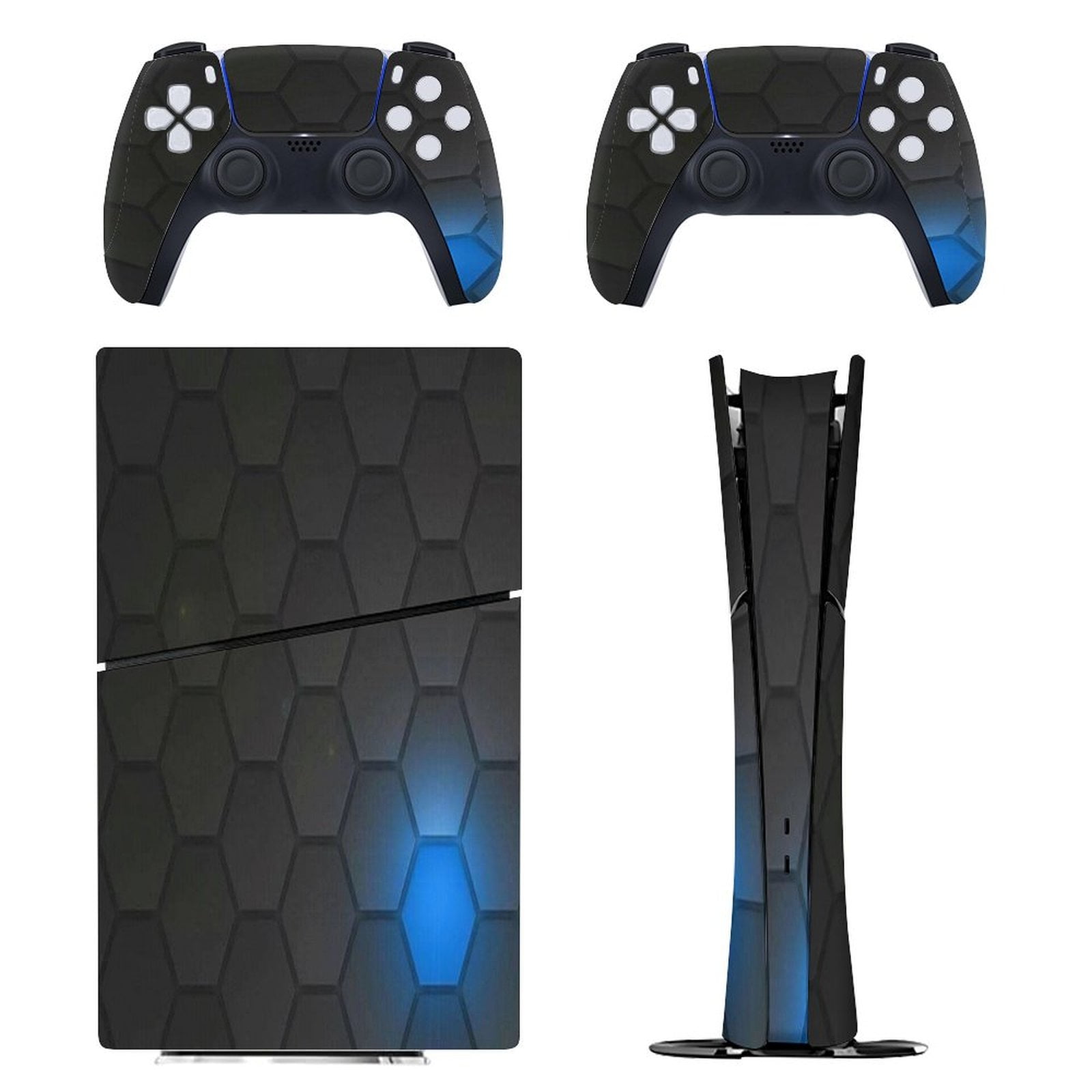 Abstract Honeycomb PS5/PS5 Pro/PS5 Slim Digital Disc Skin Sticker For ...