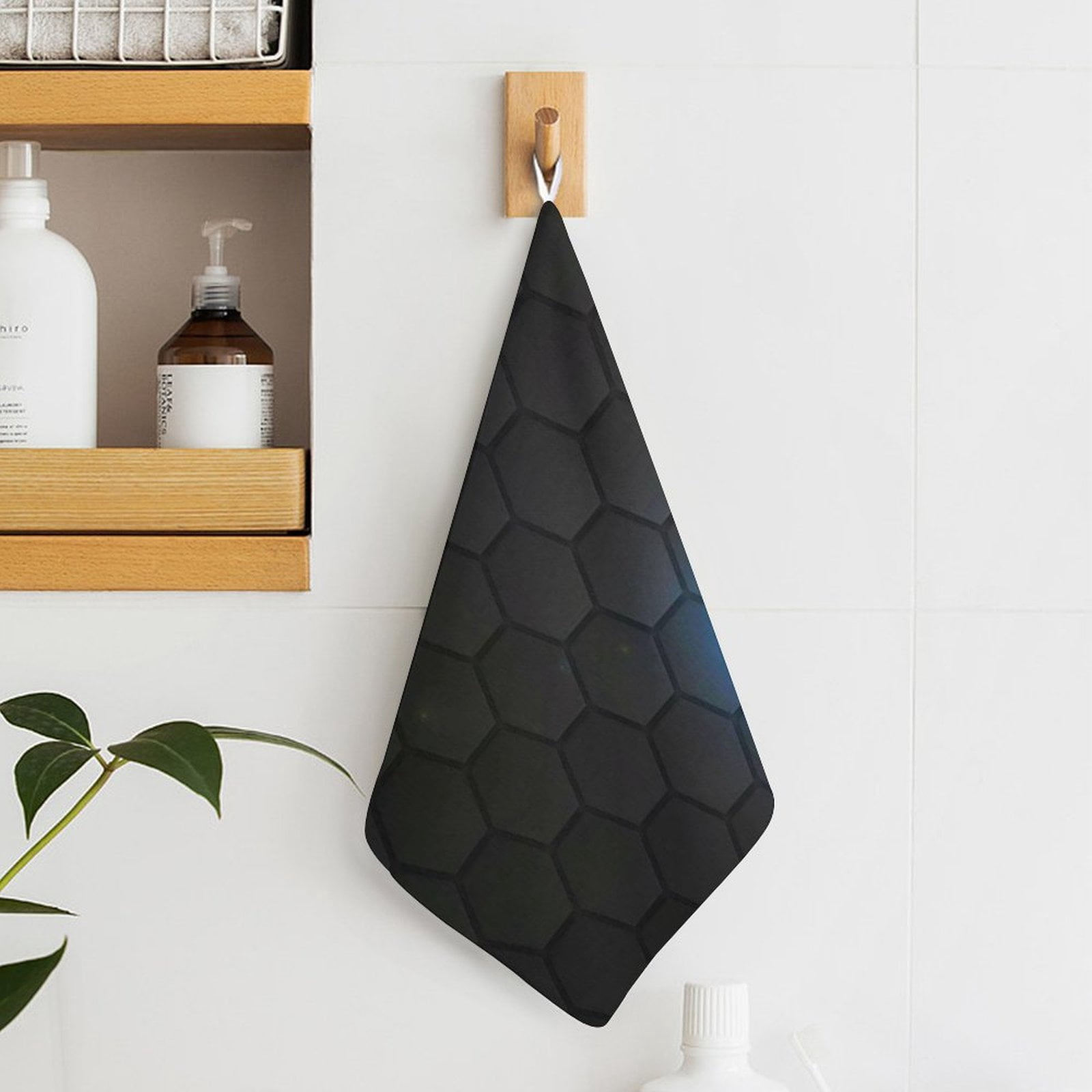 Abstract Honeycomb Towels for Bathroom, Kitchen, Gym, Towels, Soft ...