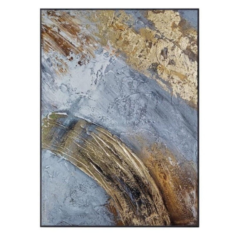 Abstract Impressions Textured Line Hand Painted Oil Painting Modern ...