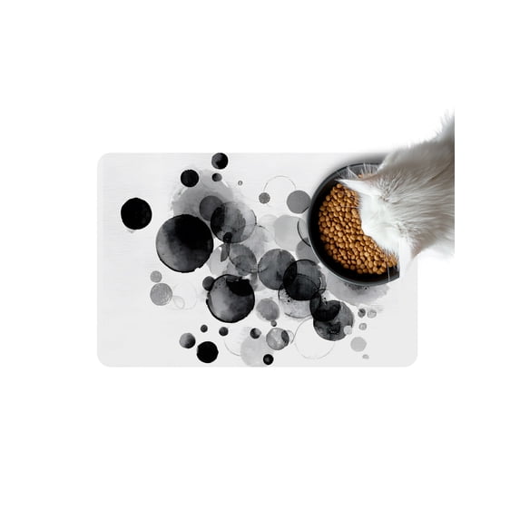 Abstract Ink Doormat Non Slip Diatomaceous Earth Door Mat Absorbent ...