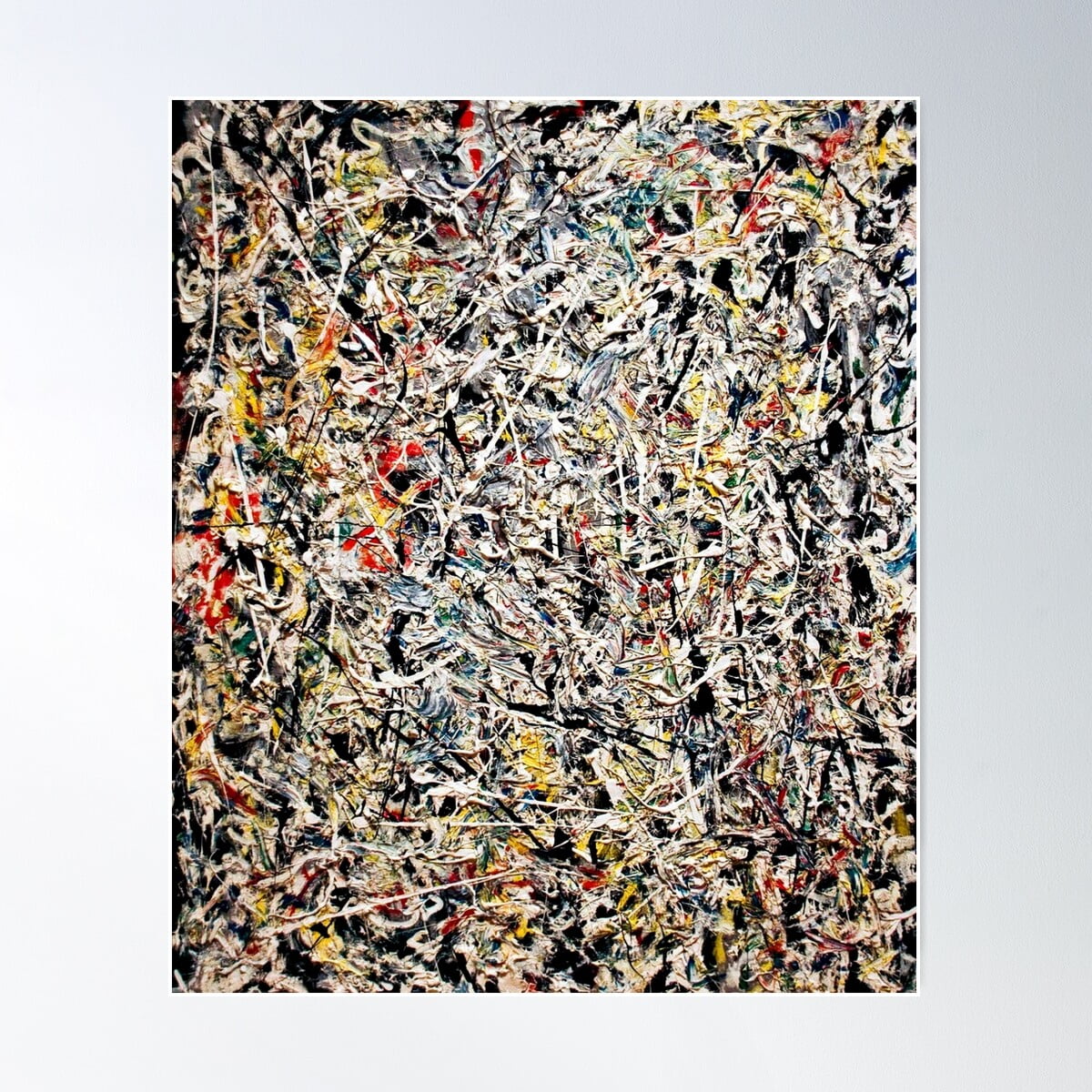 Abstract Jackson Pollock Painting Original Art ,Artwork By Jackson ...