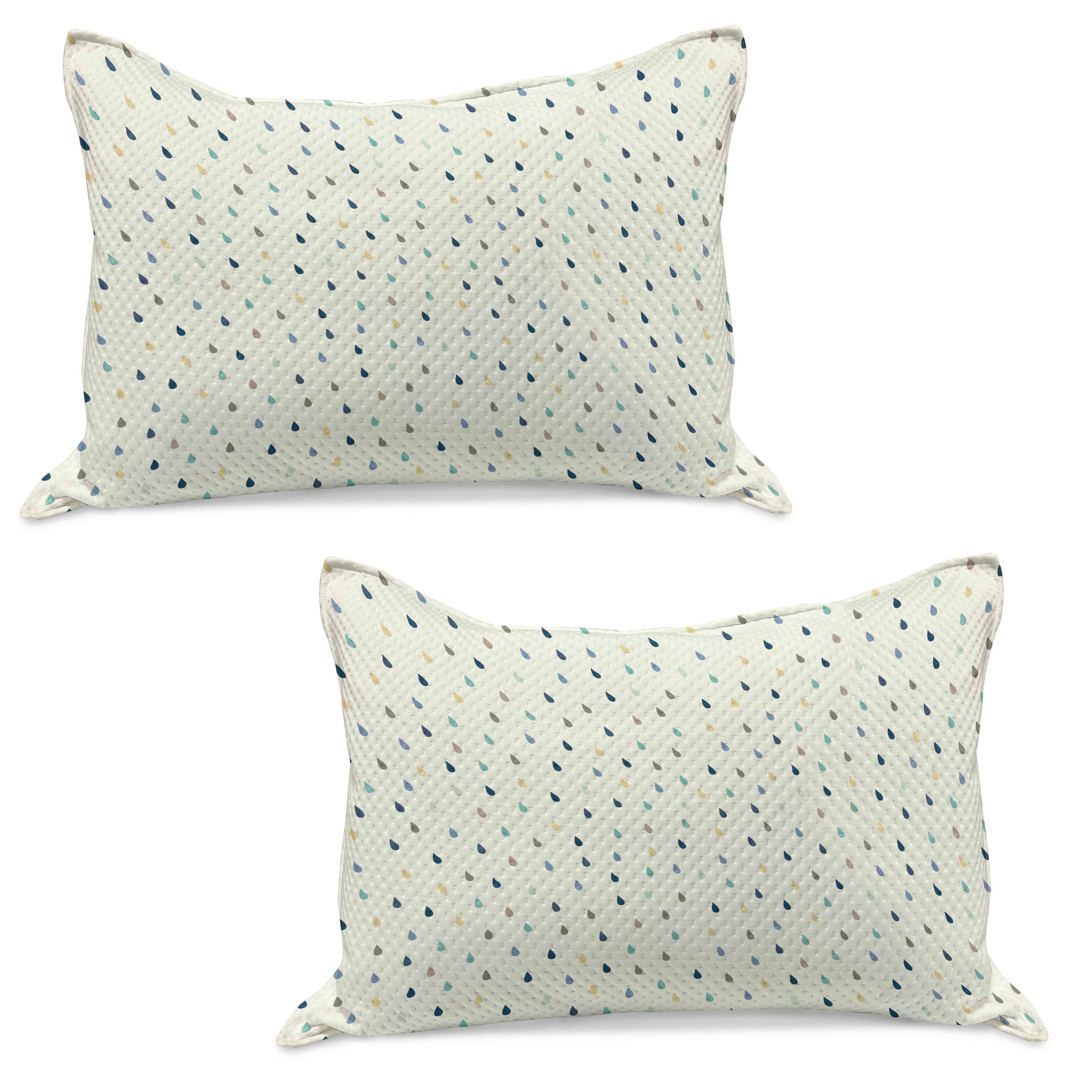 Abstract Knitted Quilt Pillowcover Set of 2, Saturated Spherical ...