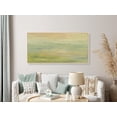 Abstract Landscape Canvas Wall Art Lake House Long Horizontal Forest ...