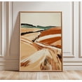 Abstract Landscape Countryside Fields Wall Art Modern Rural Decor ...