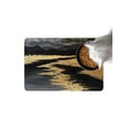 Abstract Landscape Doormat Non Slip Diatomaceous Earth Door Mat ...
