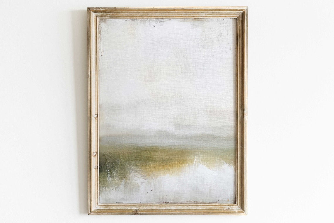 Abstract Landscape Painting, Abstract Nature Art, Countryside Art, Open ...