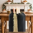 Abstract Landscape Table Runner, Black Mountains Gold River Valley ...