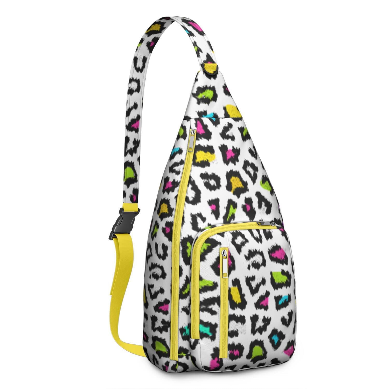 Abstract Leopard Fanny Pack - Artistic Animal Print Waist Bag (Unique ...