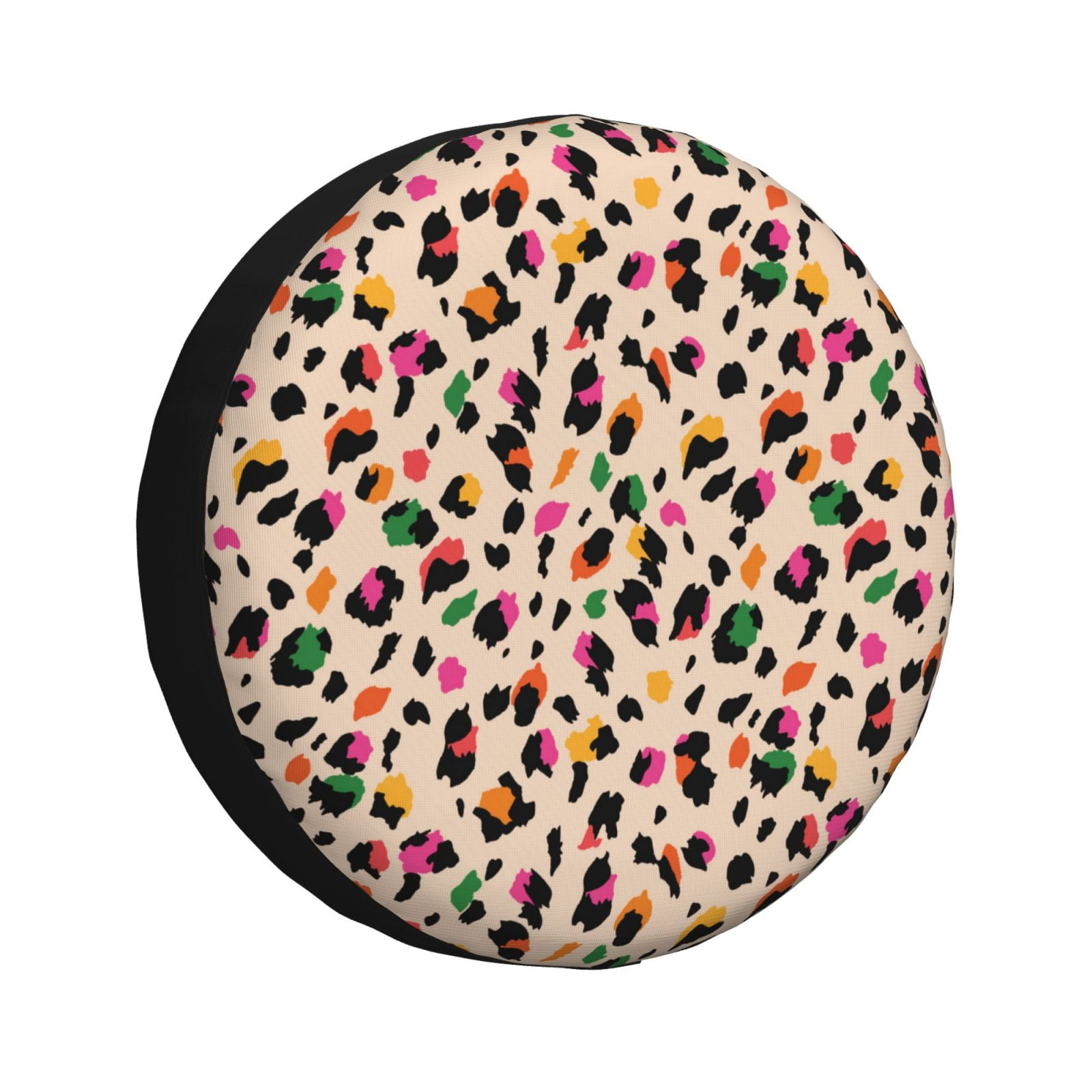 Abstract Leopard print Spare Tire Cover for Trailer Camper RV Truck SUV ...