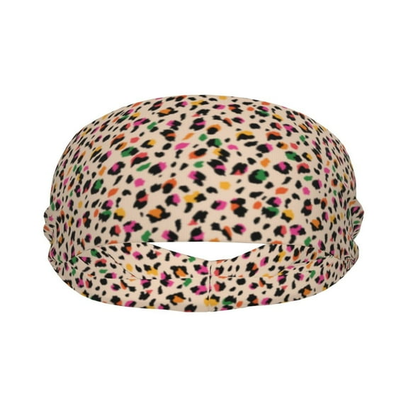 Abstract Leopard print Sports Headbands for Men/Women Workout Headband ...