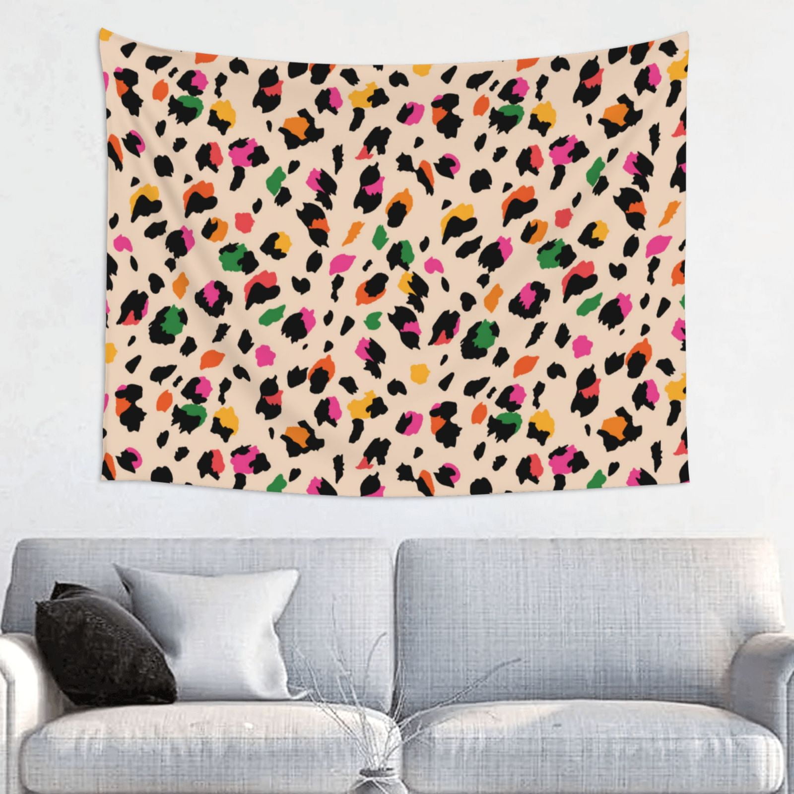 Abstract Leopard print Tapestry for Bedroom - Tapestry Wall Hanging ...