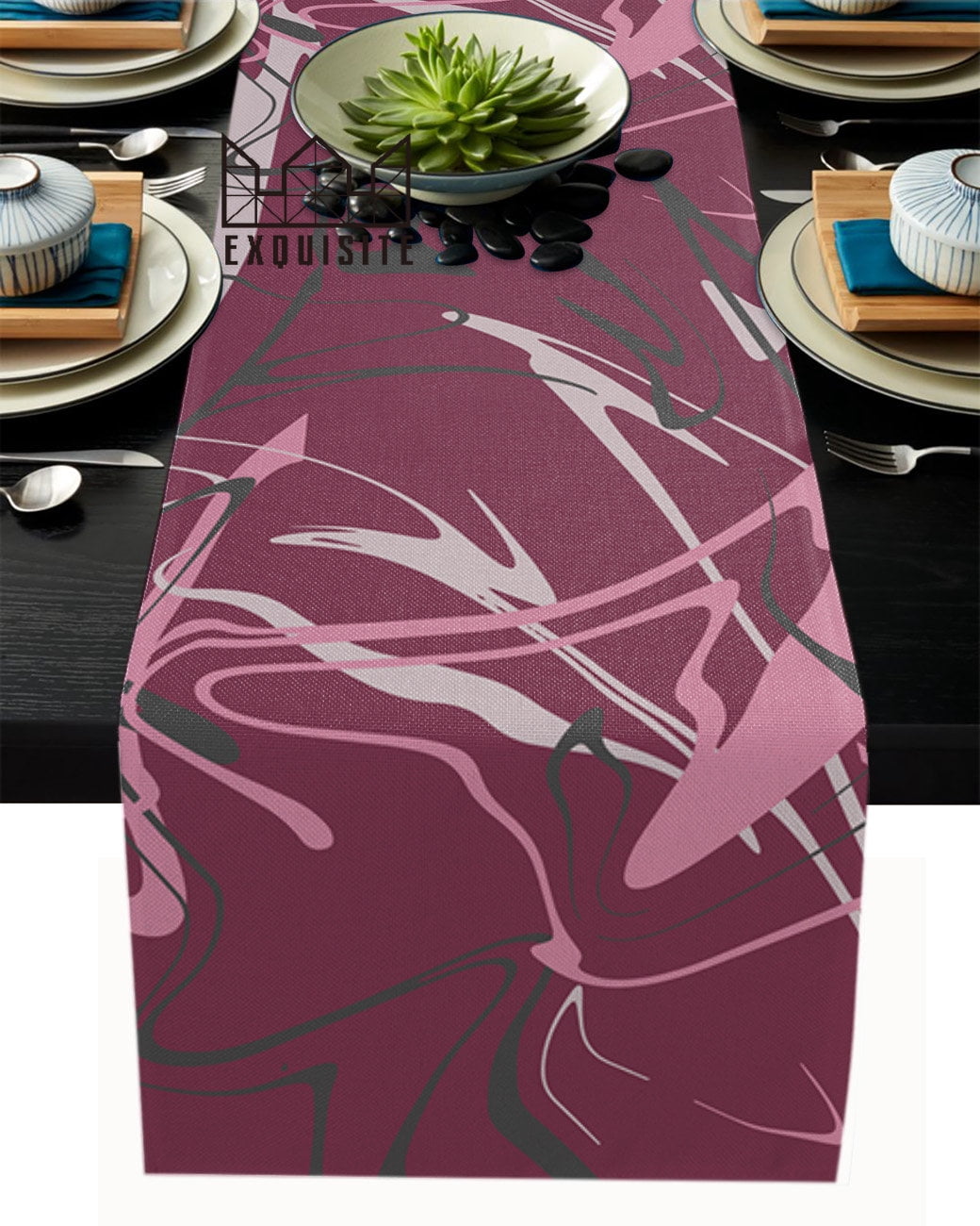 Abstract Line Art Dinning Table ration Coffee Table r Wedding Table ...