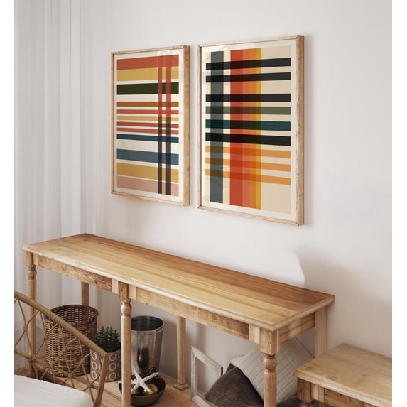 Abstract Line Art Prints Home Decor Office Wall Art Living Room Decor ...