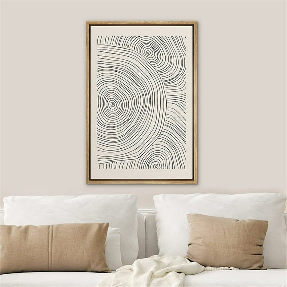Abstract Line Drawings Modern Art Neutral Minimalist Decor, 12x18 ...