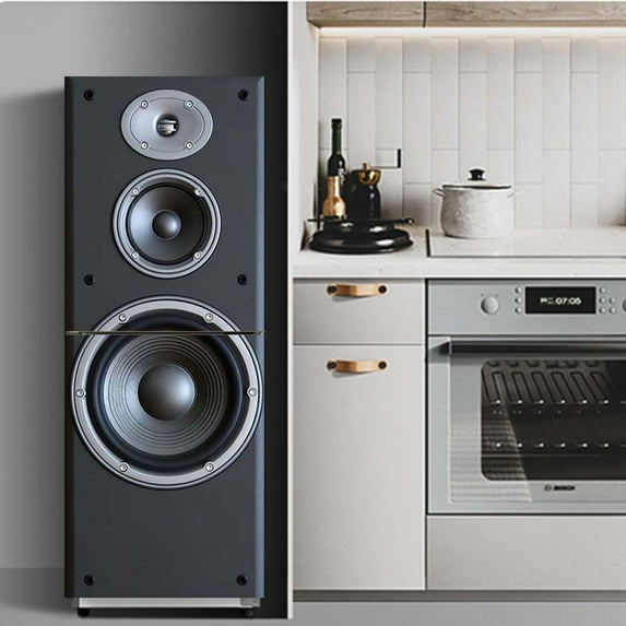 Abstract Line Fridge Stickers Adhesive Full Door Cover for Refrigerator ...