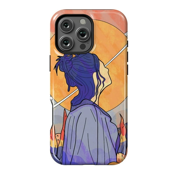 Abstract Looking Beyond Modern Art iPhone Case 17 16 15 14 13 12 11 Pro ...