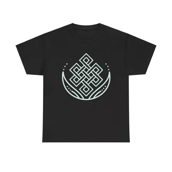 Abstract Lotus Symbol T-Shirt - Walmart.com