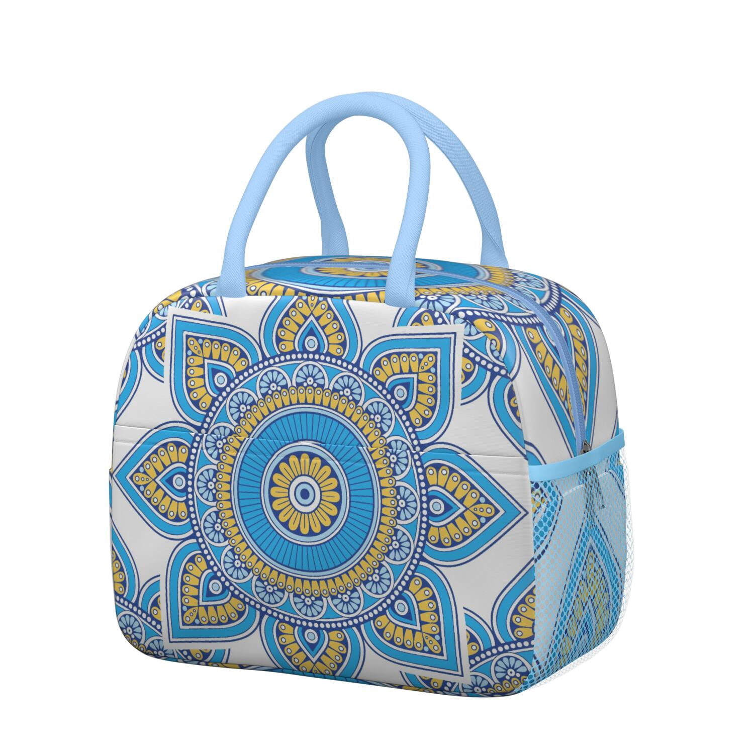Abstract Mandala Insulated Lunch Box – Exotic Symbolic Pattern ...
