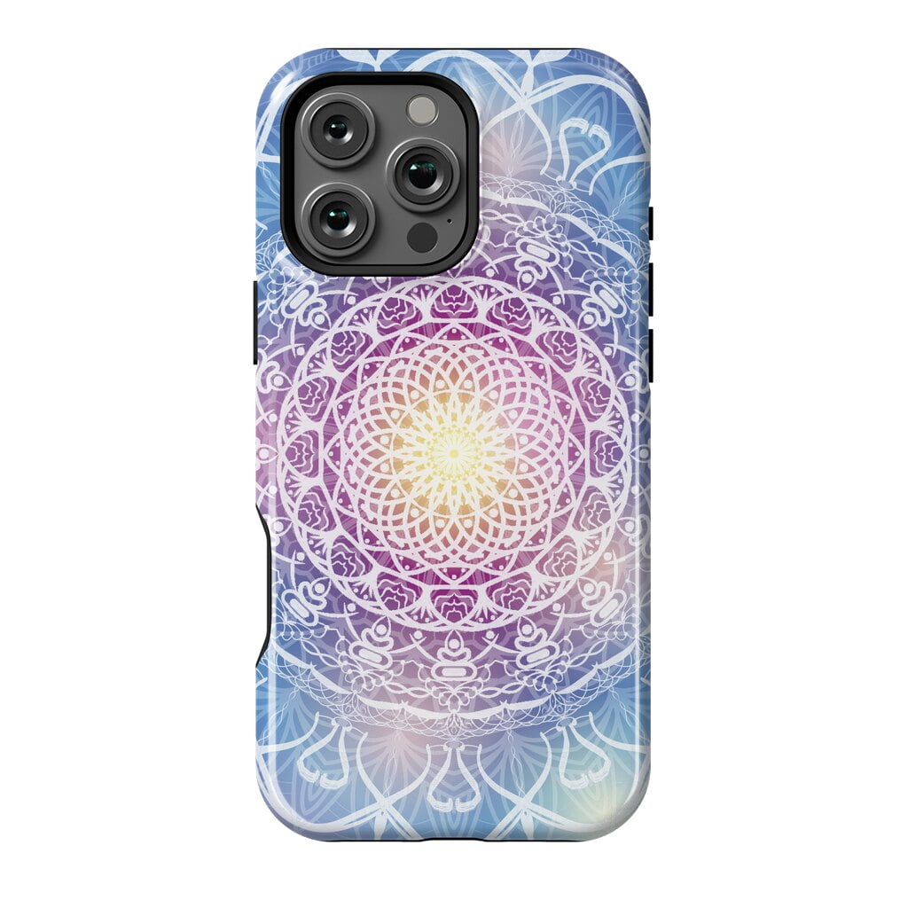 Abstract Mandala Spiritual Art Phone Case for iPhone 11 12 13 14 15 16 ...