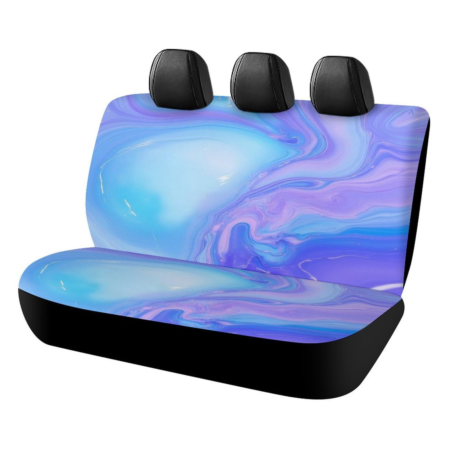 Abstract Marble Art Print-1 Car Rear Seat Cover, Suitable for ...