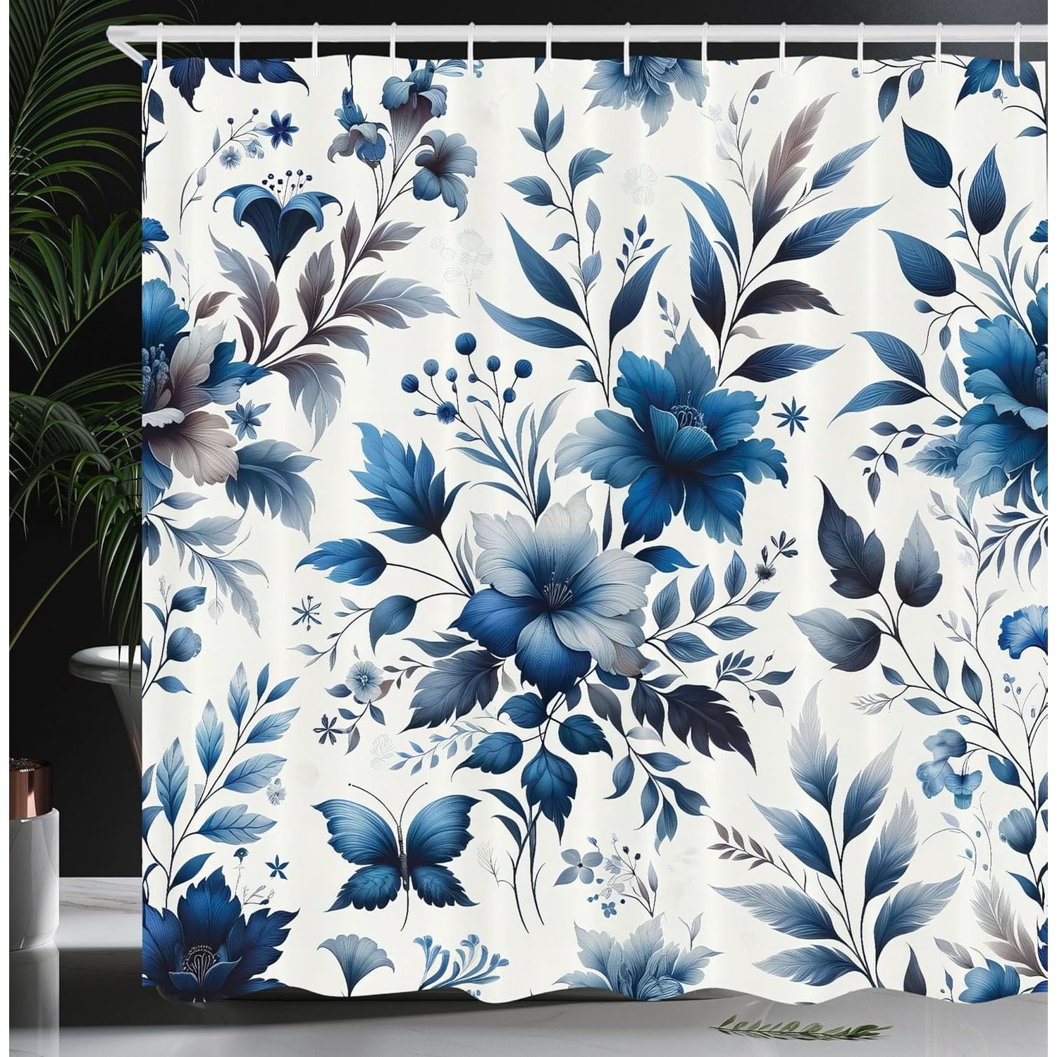 Abstract Marble Print Design of Greenery Clouds and Dreamy Leafy ...