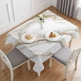 Abstract Marble Texture Table Cloth 60x84in, Waterproof Rectangle ...