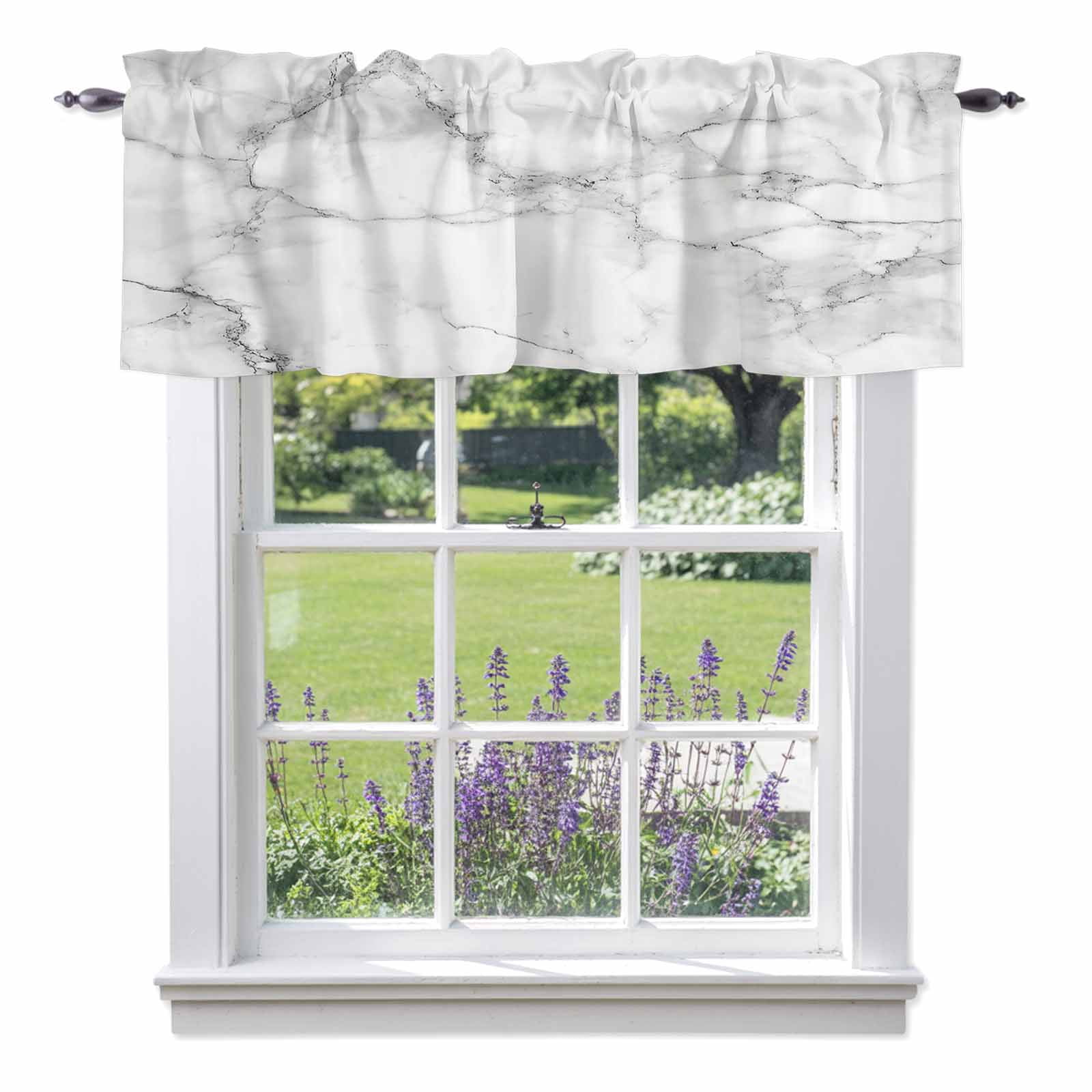 Abstract Marble Valances for Windows, Minimalist Art Back Texture ...