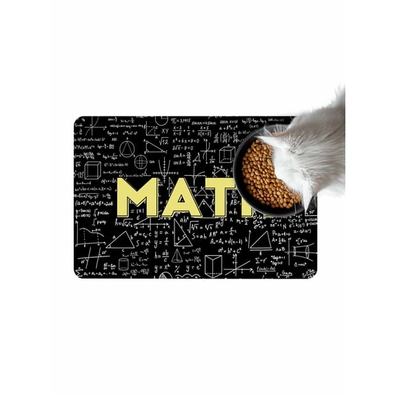 Abstract Math Doormat Non Slip Diatomaceous Earth Door Mat Absorbent ...