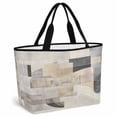 Abstract Mesh Beach Bag for Women Men, Large Beach Tote Waterproof ...