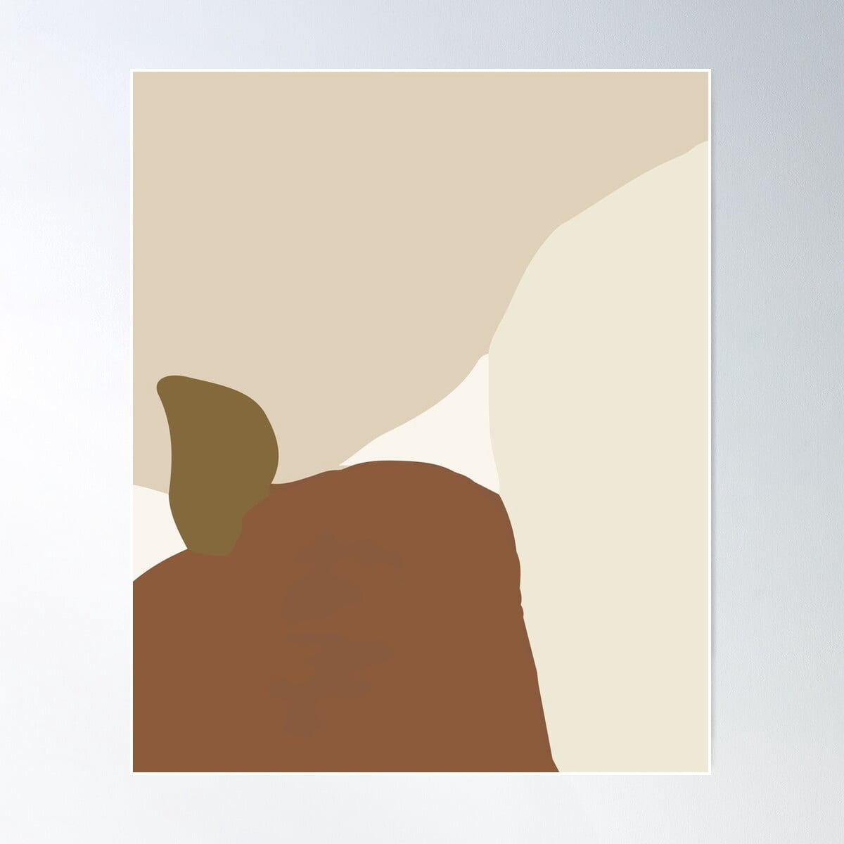 Abstract Minimal Art 05 #Shapeart #Digitalart Poster Wall Art, Modern ...