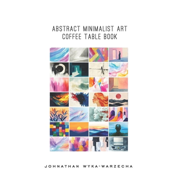 Home Decor & Relaxing Picture Books Abstract Minimalist Art Coffee ...