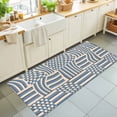 Abstract Minimalist Stripe Plaid Rectangle Area Rug 2x6ft,Living Room ...