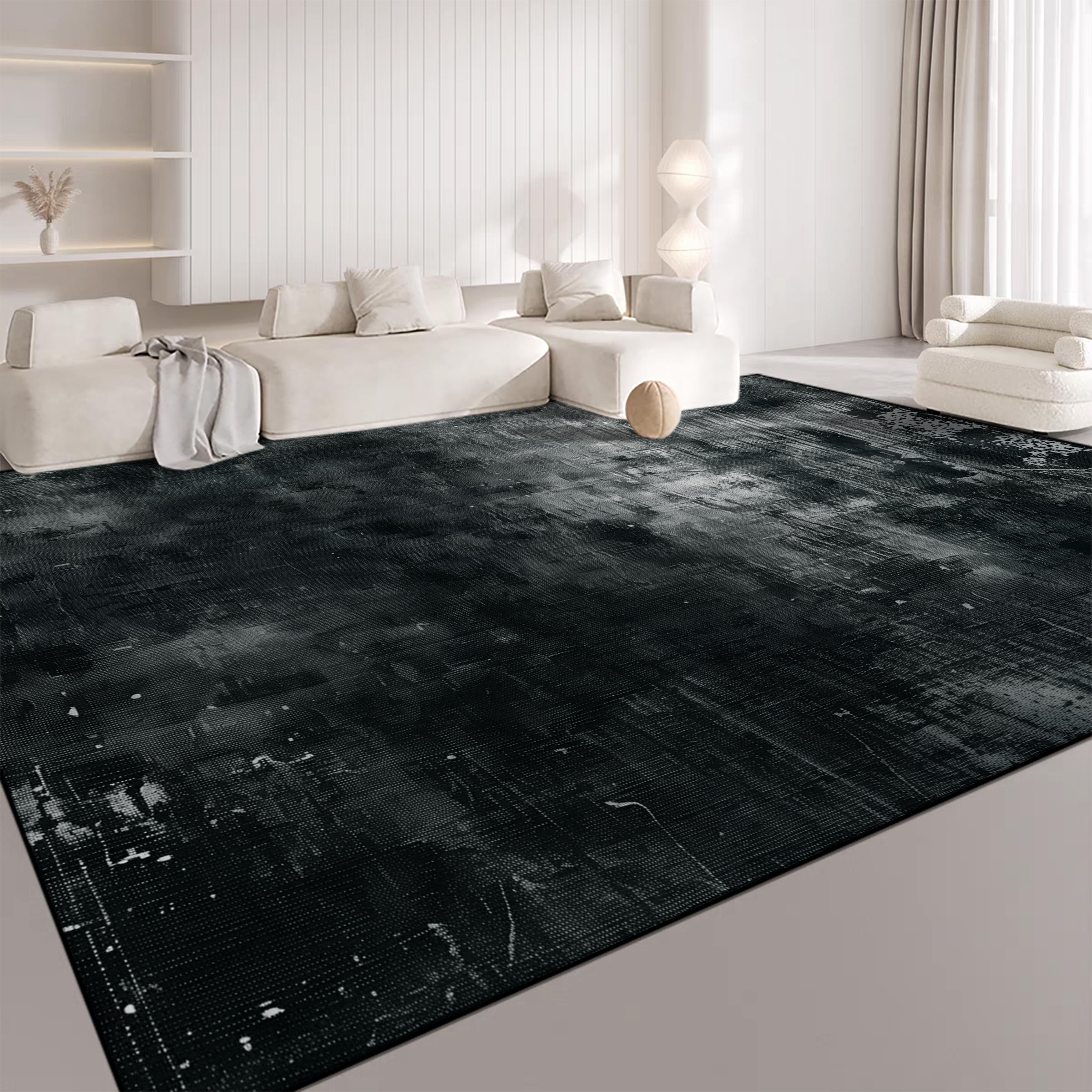 Abstract Modern Carpet for Living Room ration Home Easy Clean Rugs ...