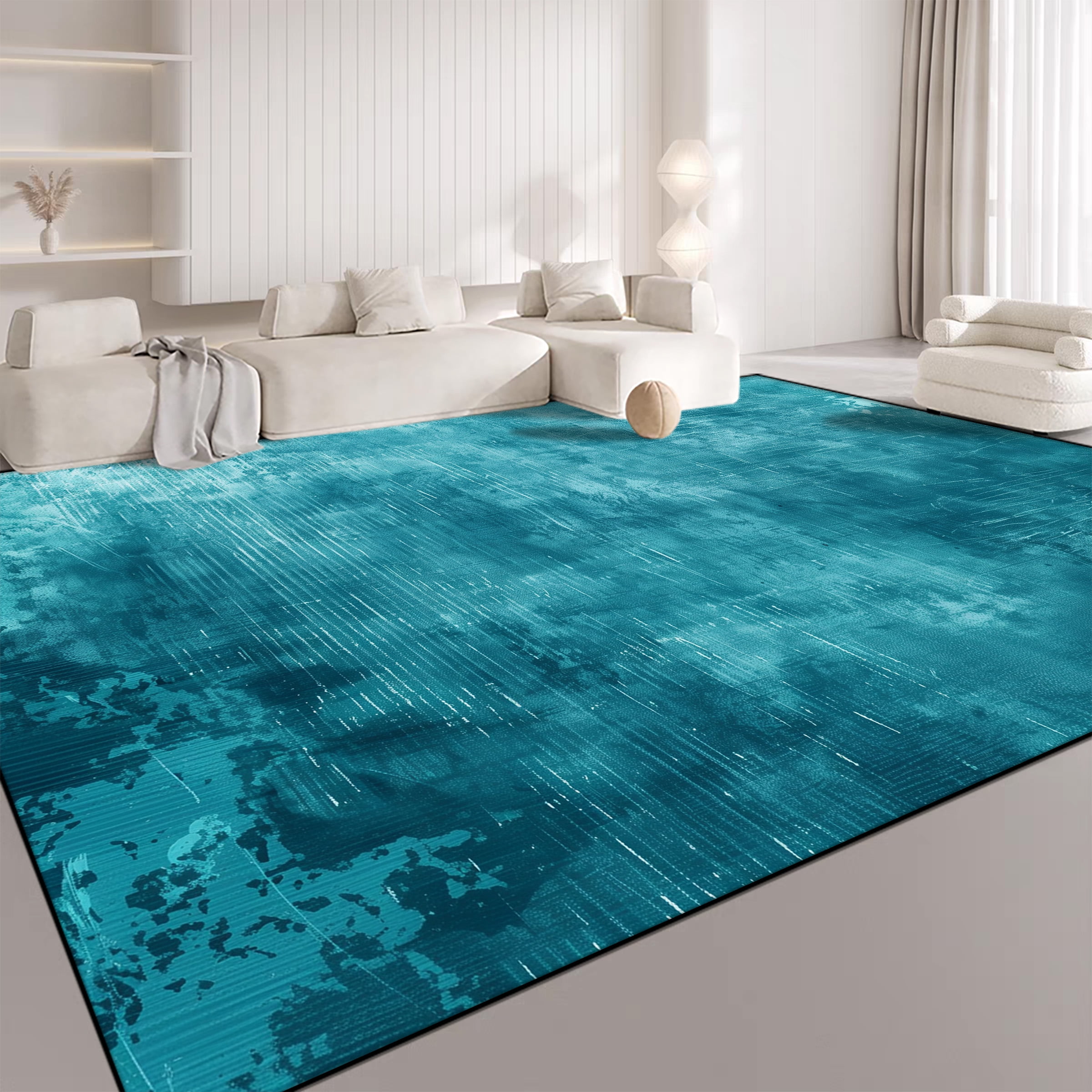 Abstract Modern Carpet for Living Room ration Home Easy Clean Rugs ...