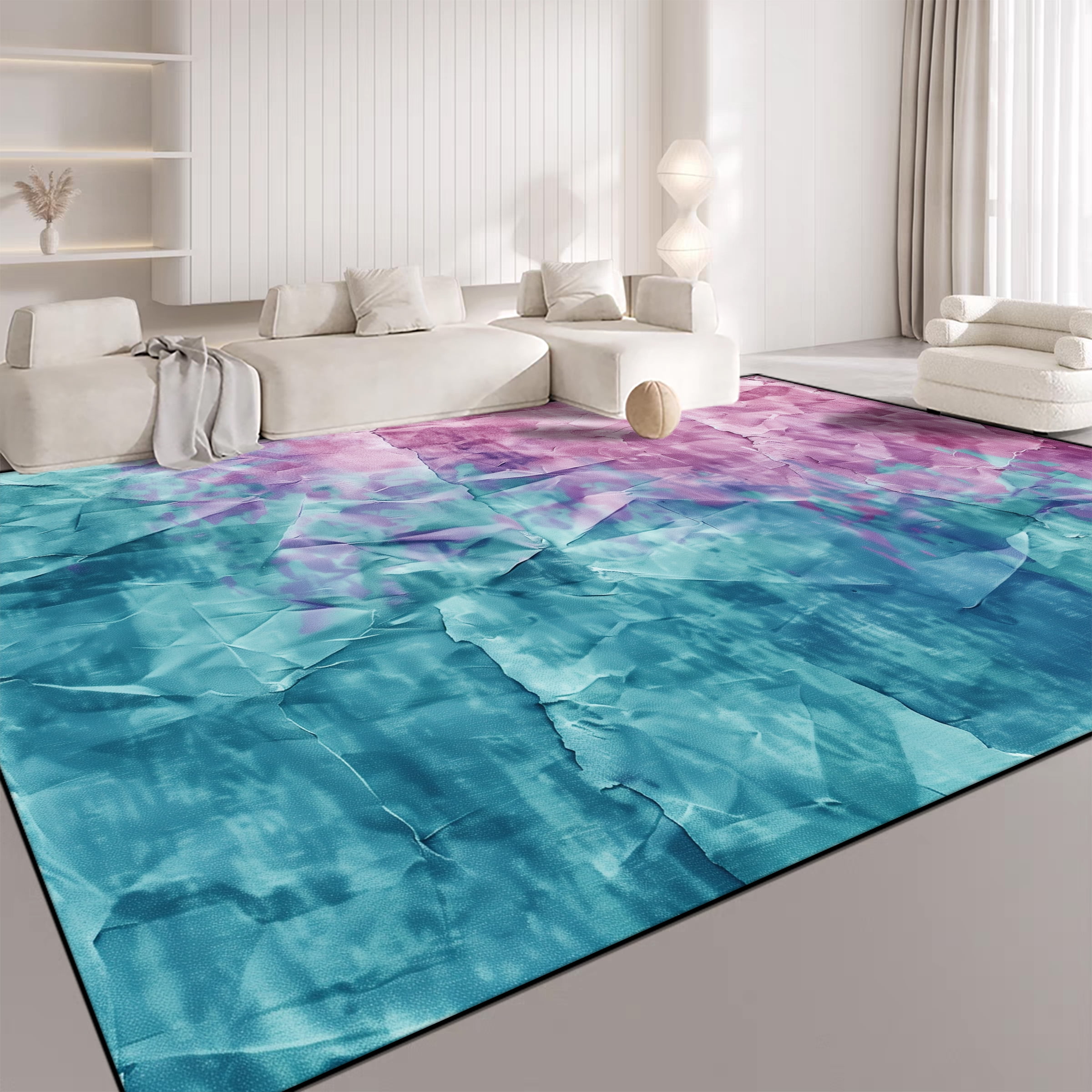 Abstract Modern Carpet for Living Room ration Home Easy Clean Rugs ...
