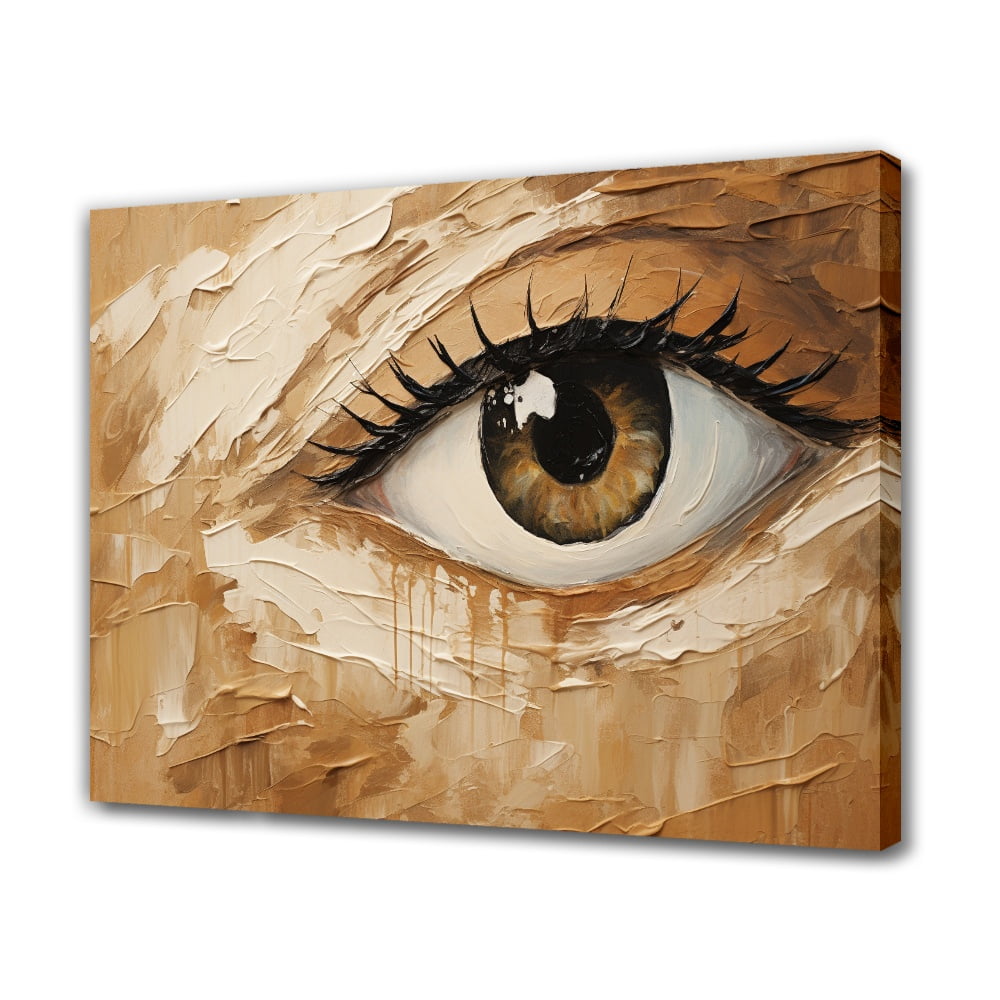 Abstract Modern Eye Wall Painting Canvas Poster Bedroom Decor Sports ...