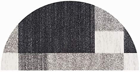 Abstract Modern Lattice Semi Circle Doormat FUUNY Door Mat Outdoor Anti ...