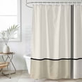 Abstract Modern Minimalist Art Shower Curtain Set, Waterproof Shower ...